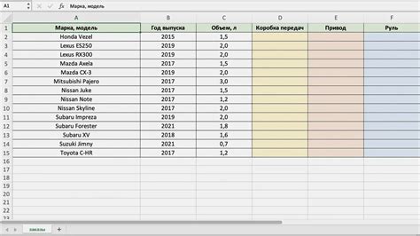 Интернет таблица Excel