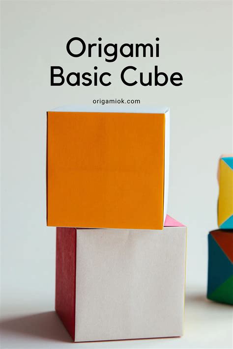 5 Ways To Make An Origami Cube Origami Ok
