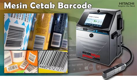 Mesin Cetak Barcode Mesin Inkjet Printer