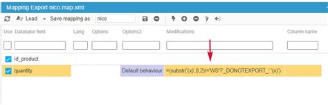Customizing Your Export Mapping Prestashop