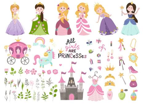 خرید وکتور دختر فانتزی