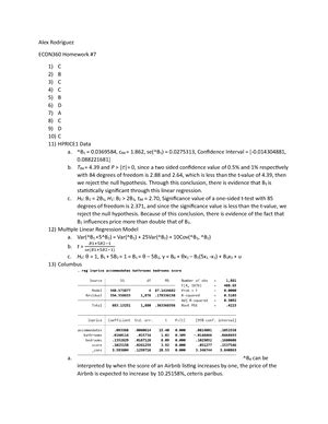 Exercise 1 Solution In Class Exercise 1 Solution Getting Started Before Attempting This