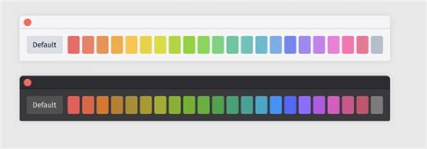 Create Generic Colour Rainbow Swatch Which Enables Users To Assign