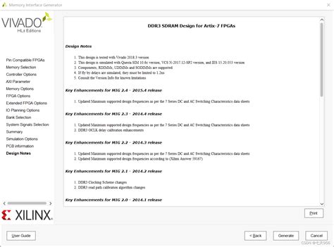 Xilinx32bit位宽ddr3读写控制模块编写（1）——migip核的设置migip中文教程 Csdn博客