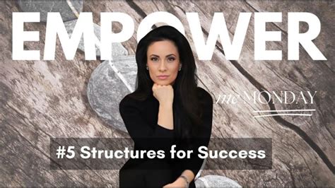 Crystal Walent On Linkedin Structures For Success Empower Me Monday