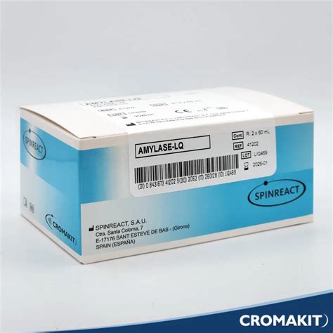 Amilasa Líquida 2x60 Ml Cromakit