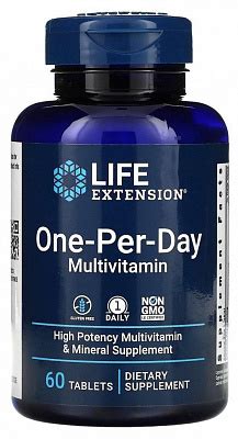 LIFE Extension One-Per-Day Multivitamin 60 tabs купить недорого ...