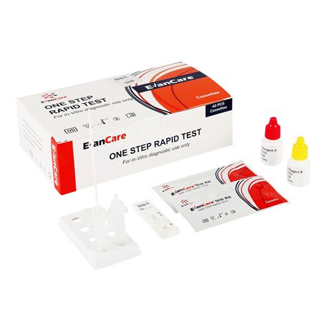 Individual Buffer Package Strep A Home Rapid Test Swab Device Rapid