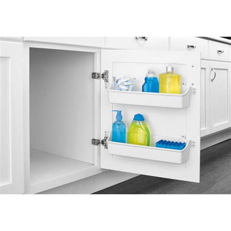 Rev A Shelf 3 1 2 In X 13 3 4 In X 4 1 4 In In Cabinet Plastic Cabinet Organizer 6232 14W 5 RONA