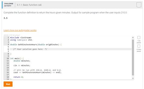 solved complete the function definition to return the hours
