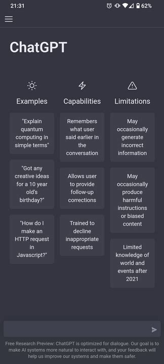 Github Matthaigh27chatgpt Android App Android App For Accessing Chatgpt