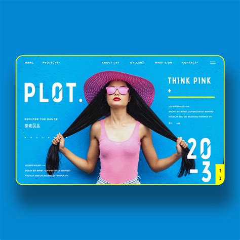 Fashion Blog Ui Design Concept On Behance