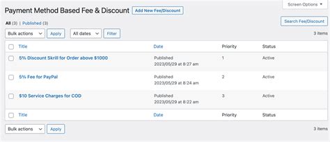 Télécharger WooCommerce Payment Method Based Fee Discounts version