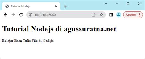 tutorial node js 5 cara menggunakan modul file system untuk baca