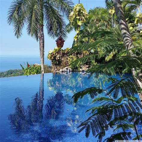 Download Costa Rica Villa Caletas Pool Wallpaper | Wallpapers.com