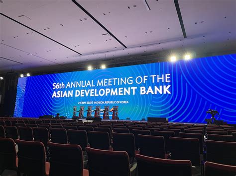 56th Annual Meeting Of The Asian Development Bank U Asia Campus