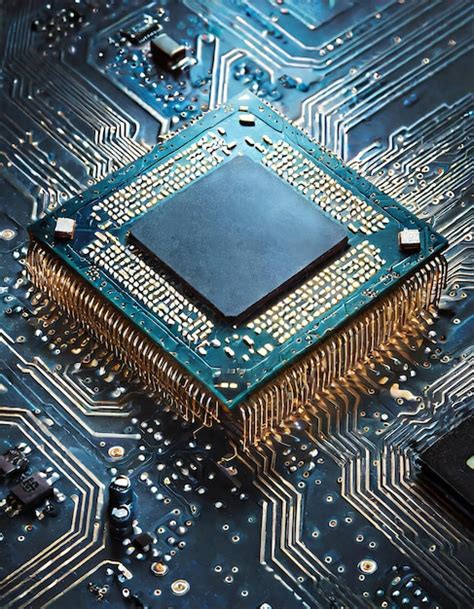 Premium Photo Circuit Board Technology Background Central Computer Processors Cpu Concept