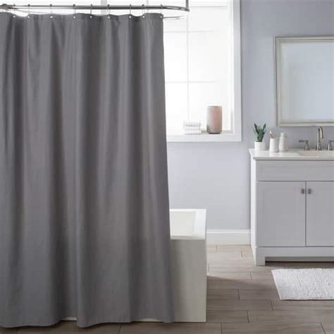 M Moda At Home Enterprises Ltd 70 In X 72 In Grey Delano Polyester