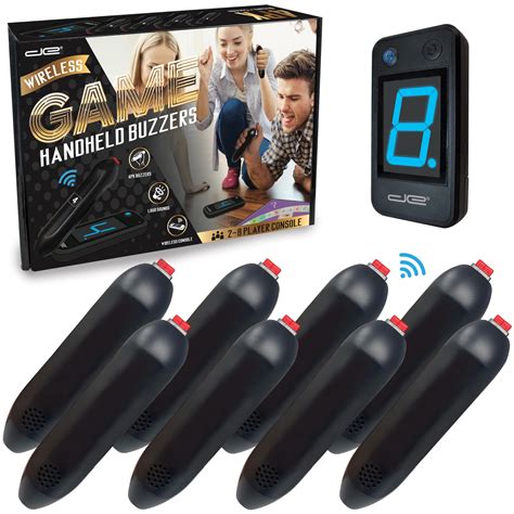 Digital Energy Wireless Handheld Game Buzzer System Console Displays