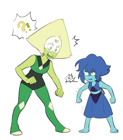 Lapis Lazuli Peridot SU art SU Персонажи Steven Universe halang rubsaS