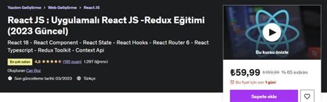 React Reactjs Frontend Frontendegitimi Yazılım Yazılımegitimi