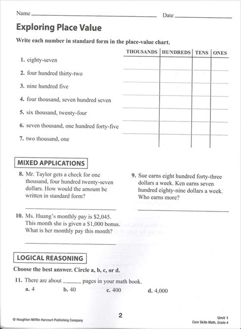 Core Maths Skills Assessment At Rose Holeman Blog