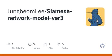 Siamese Network Model Ver3 Siamese Neural Networks For Oneshot Ipynb At Master · Jungbeomlee
