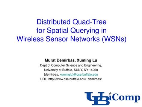 Ppt Distributed Quad Tree For Spatial Querying In Wireless Sensor
