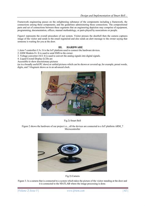 Design And Implementation Of Smart Bell Notification System Using Iot Pdf