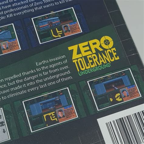 Zero Tolerance Origins Cards Strictly Limited Games Megadrive And Us