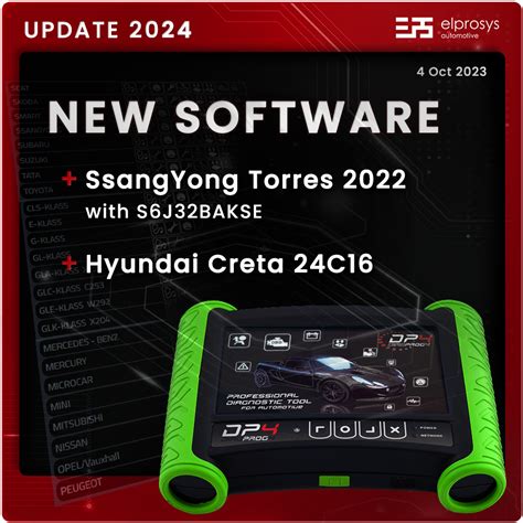 Diagprog4 Diagnostic Tester Update 2024 New Software Ssangyong
