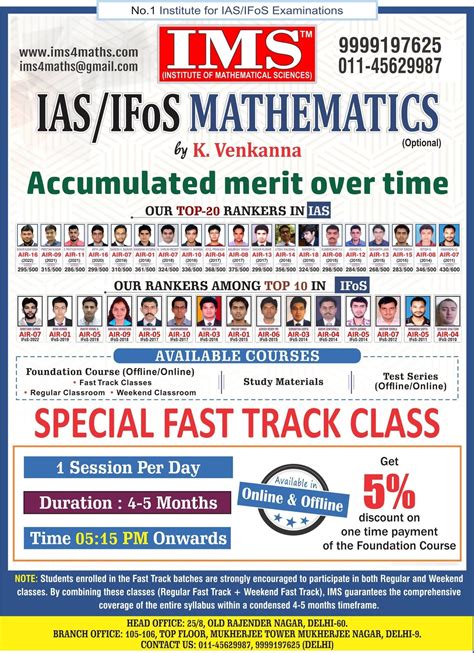 best maths optional fast track course for upsc cse exam ims4maths by