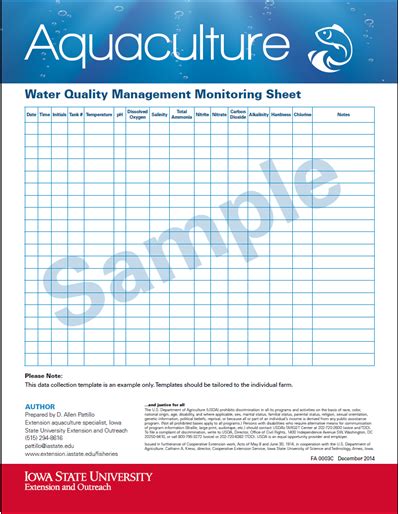 Quality Monitoring Sheet