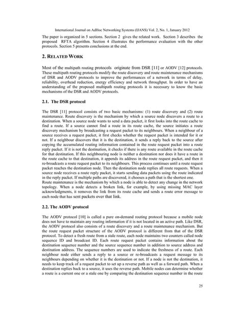 Multipath Fault Tolerant Routing Protocol In Manet Pdf