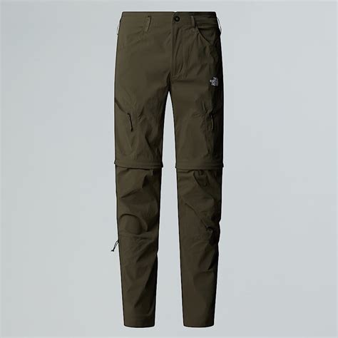Mens Exploration Convertible Regular Tapered Trousers The North Face Uk