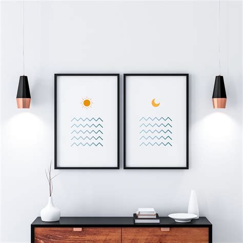 Printable Modern Wall Art Living Room Decor Minimalist Art Instant