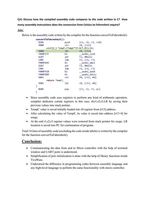 C Programming Of An Arm Microcontroller And Writing Uart Serial