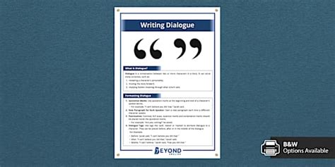 writing dialogue display poster teacher made twinkl