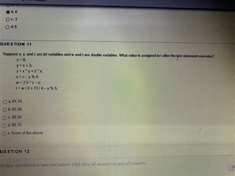 Answered Suppose X Y And Z Are Int Variables Bartleby