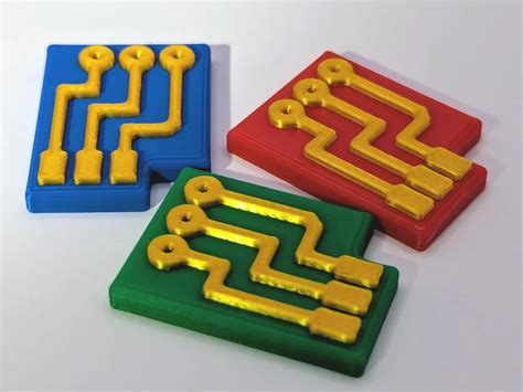 Factorio Circuit Chips Fridge Magnets By Teaholic Makerworld