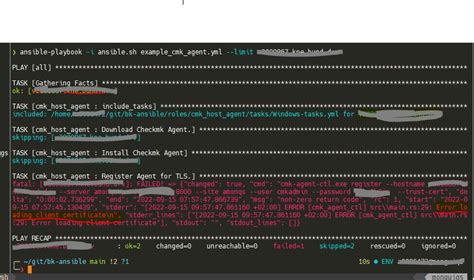 Checkmk Agent Registration Fails When Executed Remotely Troubleshooting Checkmk Community