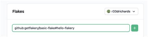 Create A Github Repo And Deploy Your Flake On Flakery Flakery