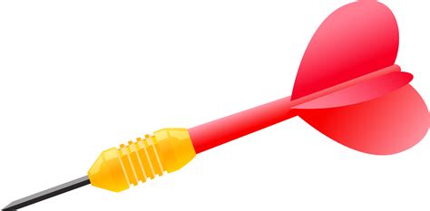 Dart Red Color Symbol PNG