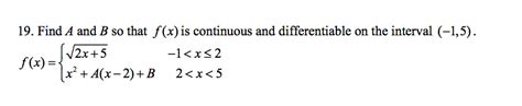 Solved I Know I Have To Set The Two Functions Equal To Each