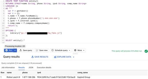 Yet Another Way To Generate Fake Datasets In Bigquery Rbigquery