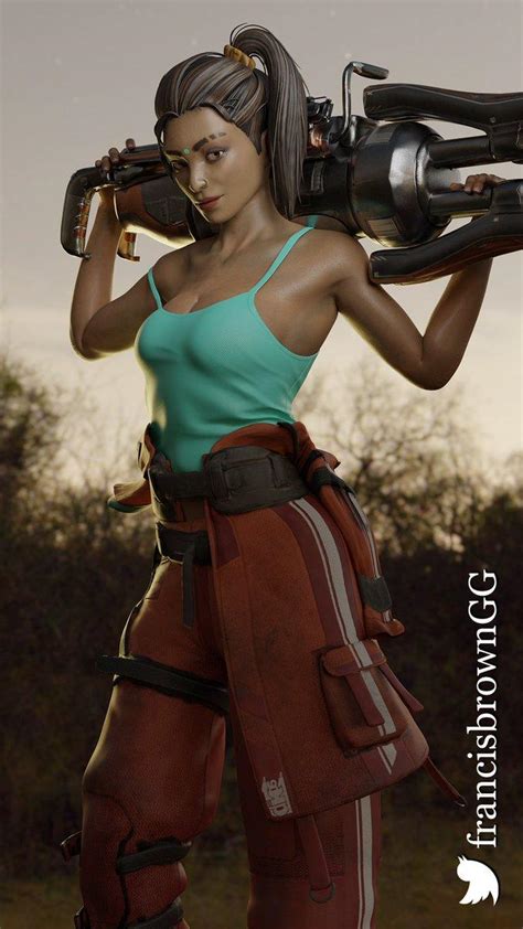 Apex Legends Rampart Wallpapers Top Free Apex Legends Rampart Backgrounds Wallpaperaccess