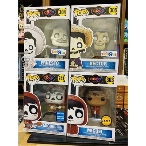 Funko 303 可可 米高 741 可可夜總會 305 海特 Hector 304 德拉古司 迪士尼 皮克斯coco 蝦皮購物