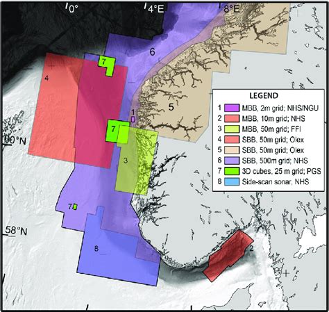 Overview Of Different Bathymetric And Side Scan Sonar Datasets Used In Download Scientific