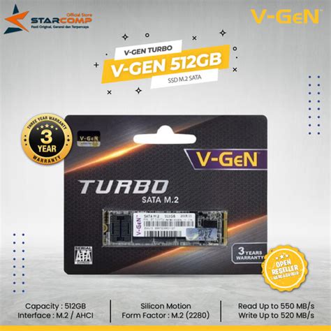 Promo Ssd Vgen M Sata Gb V Gen Cicil X Kab Sleman Starcomp Origin Tokopedia
