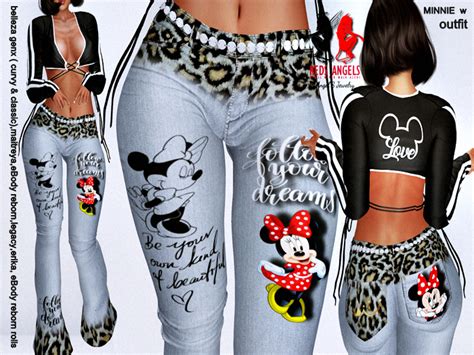 Second Life Marketplace Aj Outfit Minnie W Body Mesh